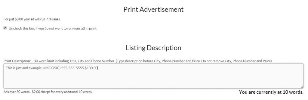 How Do I Place An Ad? – The Paper Shop