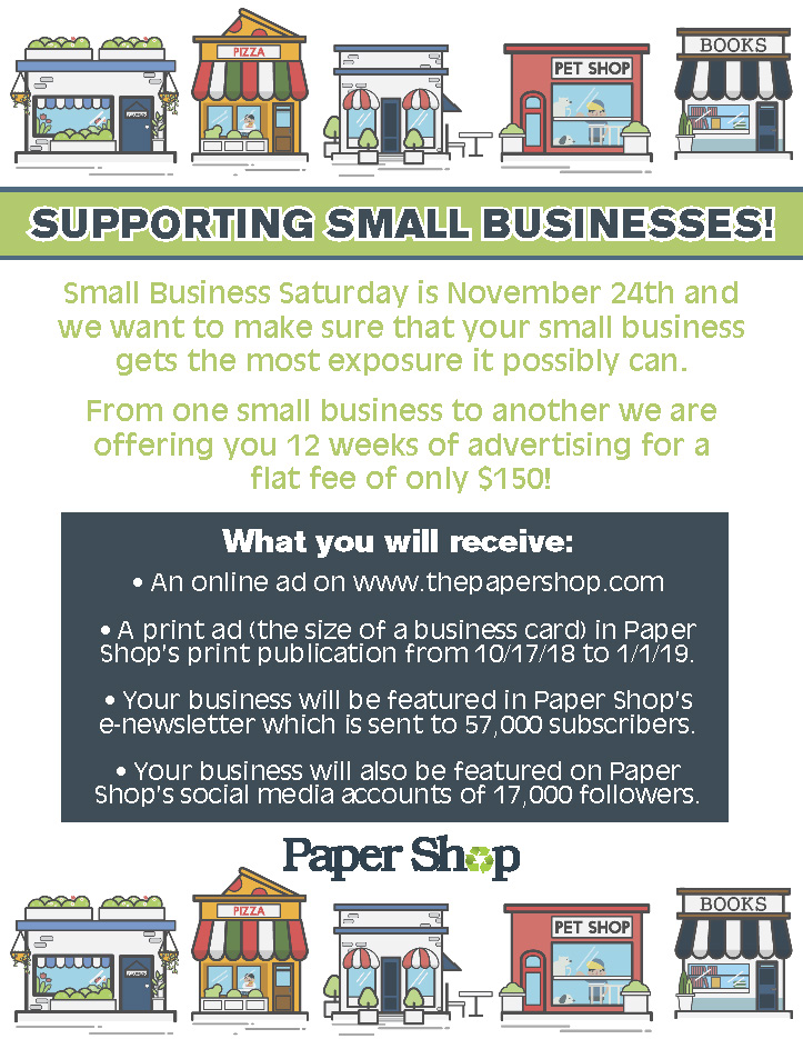 Supporting Small Businesses – The Paper Shop